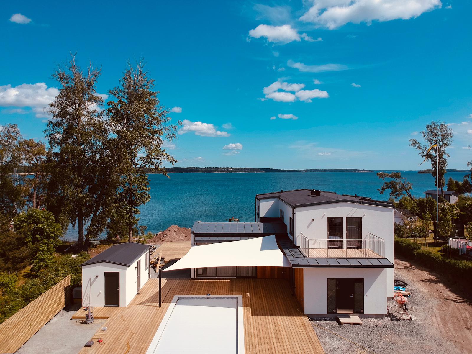 Solsegel för altan & uteplats | Designsegel